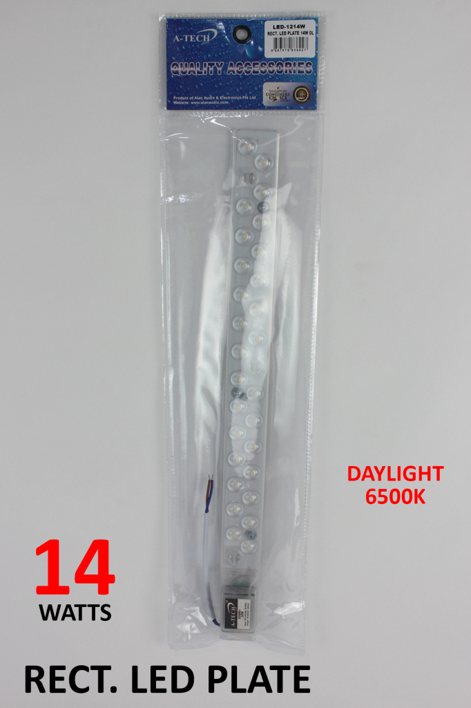 RECTANGLE LED PLATE - 14W (D/L) - A-Tech