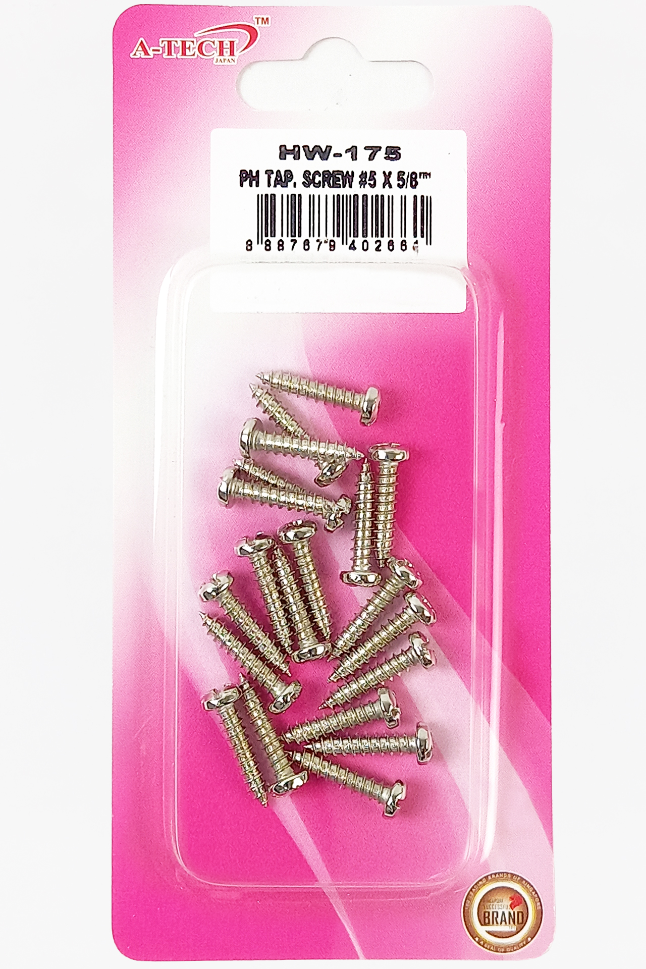 PH TAP. SCREW (#5 X 5/8") - A-Tech