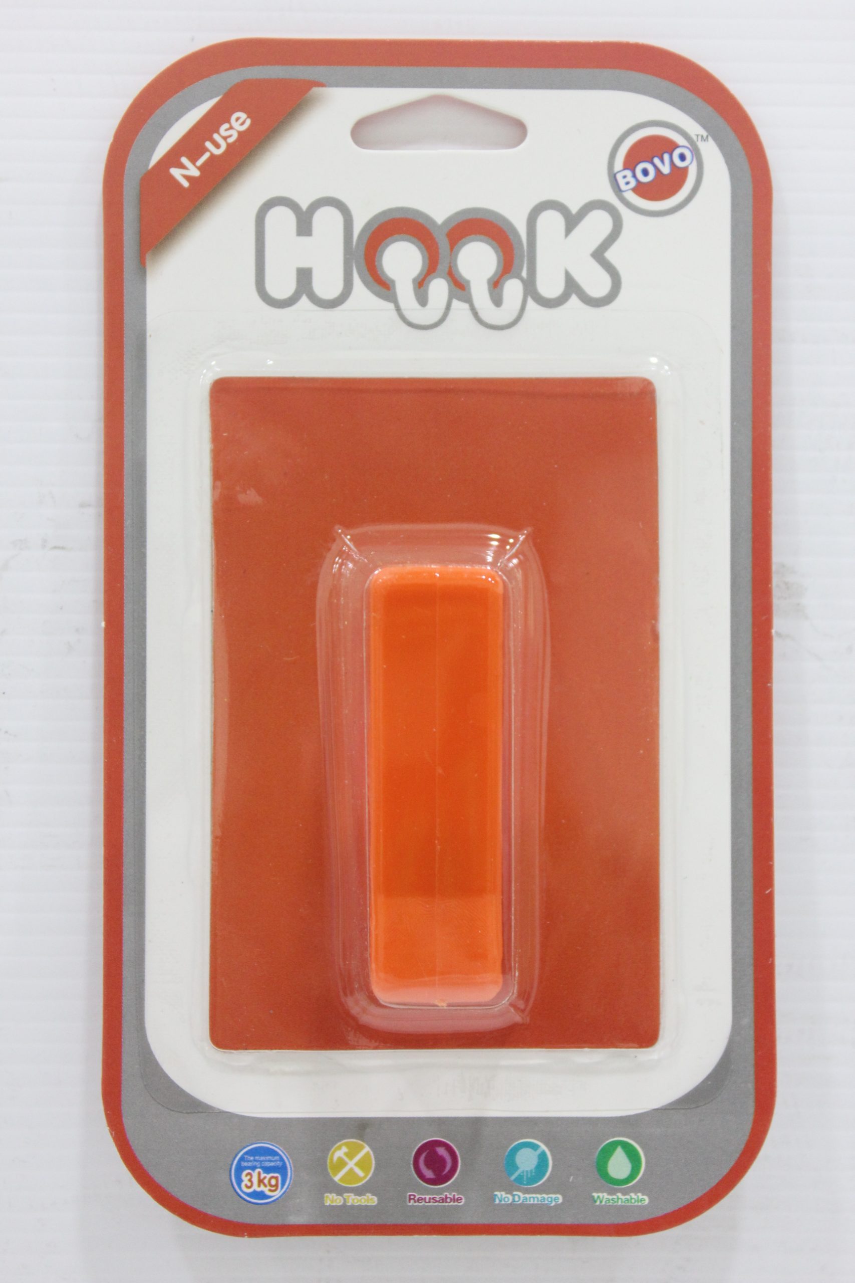 STICK-ON RECTANGLE HOOK - (NANO SUCTION) - A-Tech