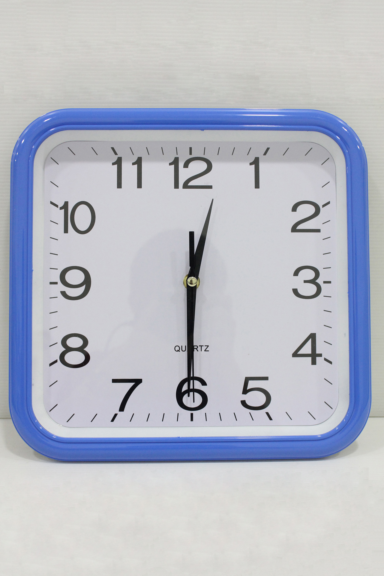 SQ WALL CLOCK - BLUE (28CM) - A-Tech