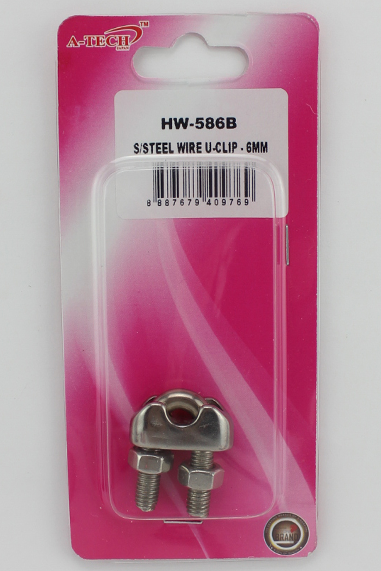 S/STEEL WIRE CLIP (6mm) - A-Tech