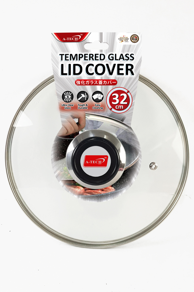 TEMPERED GLASS LID COVER (320mm) - A-Tech