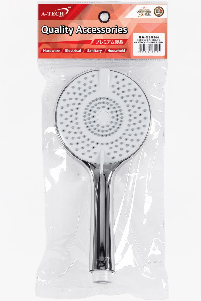 SHOWER HEAD (3 WAY-FUNCTION) - A-Tech